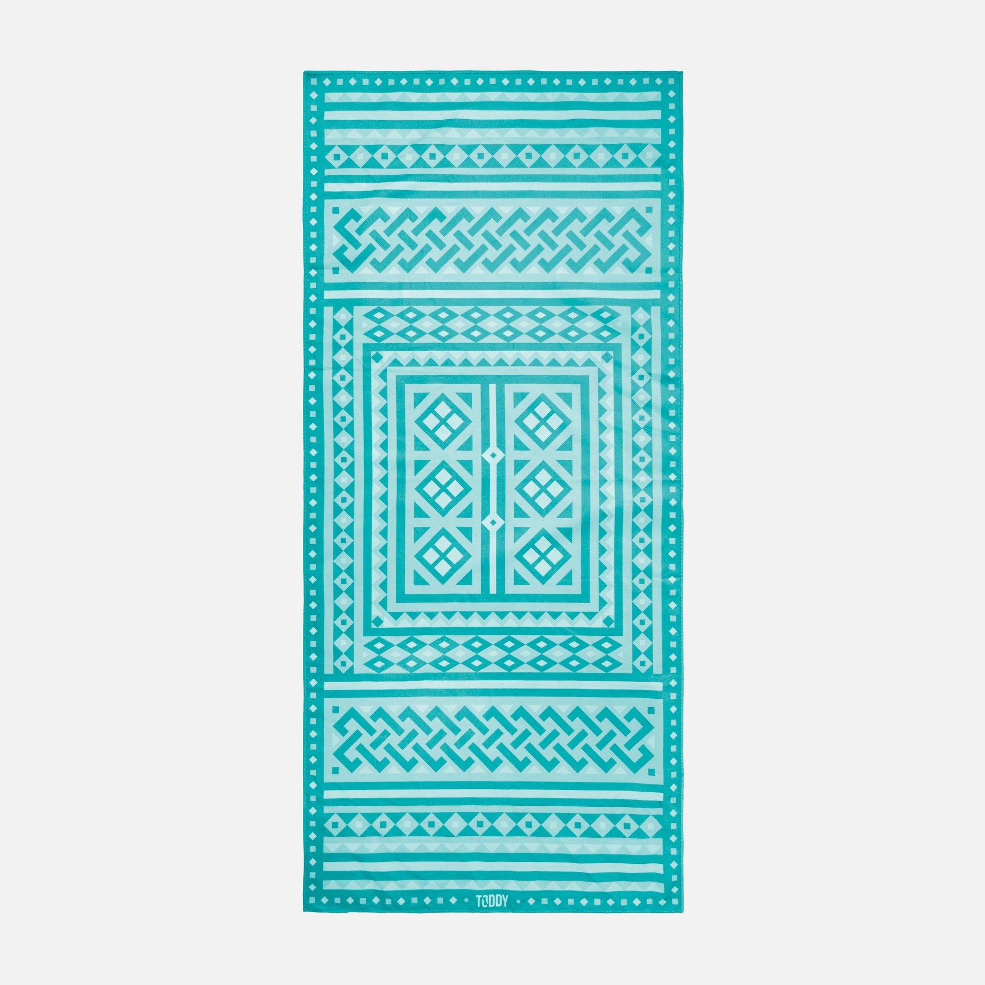 Thundu Kunaa Turquoise - Active Towel - Toddy Inc – TODDY